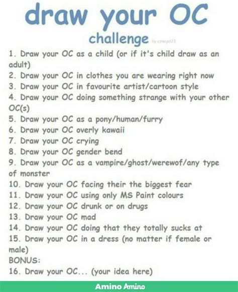 Draw Ur Oc Challenge Maybe A Friendly Amino Ships Amino