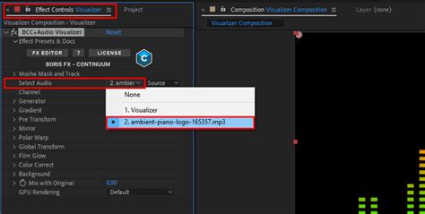 How To Make An Audio Visualizer In After Effects Boris FX
