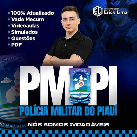Pmpi Polícia Militar Piauí Curso Professor Erick Lima Curso P
