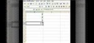 How To Use The Square Root Function In An Excel Spreadsheet Microsoft Office WonderHowTo