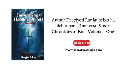 Immortal Sands By Deepjyoti Ray Literatureslight Publishing
