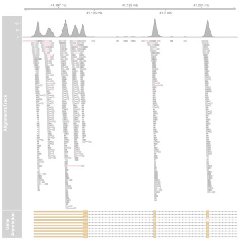 Plot Sequencing Depth With Gviz