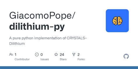 Github Giacomopopedilithium Py A Pure Python Implementation Of Crystals Dilithium