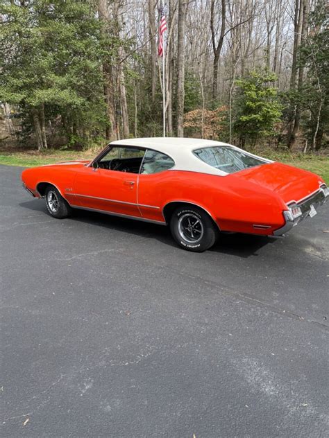 1972 Oldsmobile Cutlass S Coupe Orange For Sale
