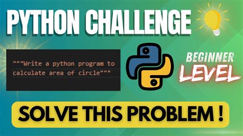 Python Problem Beginner Level Python Test Greater Info Youtube