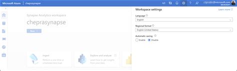 azure synapse missing theme in settings microsoft qanda