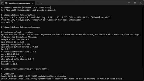 Php GCloud Local Server Setup Dev Appserver Py Stack Overflow
