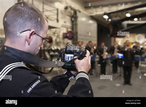 U S Navy Mass Communication Specialist 1st Class Records Video Of A