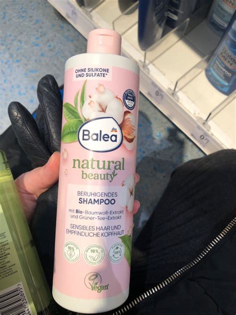 Balea Шампунь Natural Beauty с Экстрактом Органического Хлопка и ...