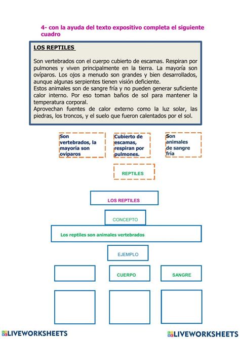 Actividad Online Gratuita De Texto Expositivo En 2023 Textos