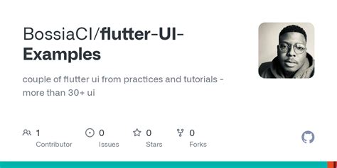 Github Bossiaciflutter Ui Examples Couple Of Flutter Ui From