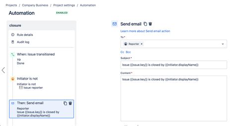 send email notification to reporter when ticket is closed by other