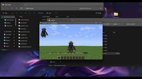 【ysm】tutorial ¿cómo Utilizar Skins En Yes Steve Model Mod Youtube