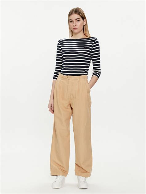Tommy Hilfiger Блуза New Cody Ww0ww40589 Тъмносин Slim Fit Modivobg