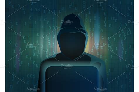 Hacker Dark Silhouette ~ Illustrations ~ Creative Market
