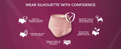Depend Silhouette Adult Incontinence And Postpartum