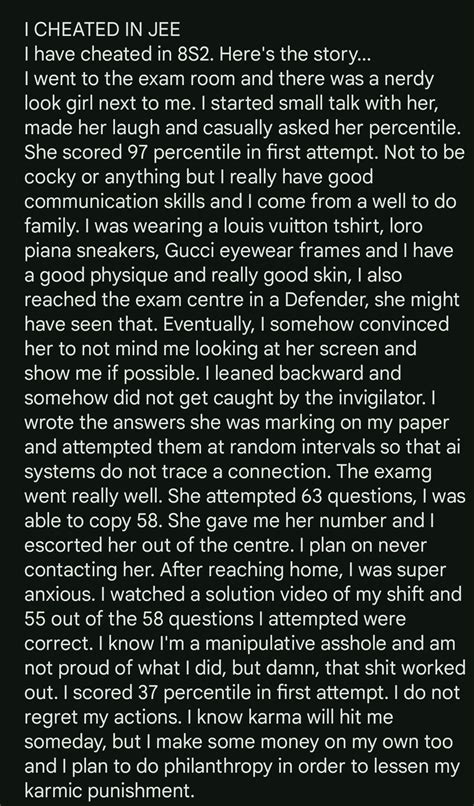 My Friend Cheated In JEE R JEENEETards
