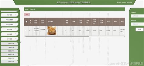 【开题报告】基于springbootvue助农特色农产品销售系统（程序源码论文 计算机毕业设计基于spring Boot的特色农产品
