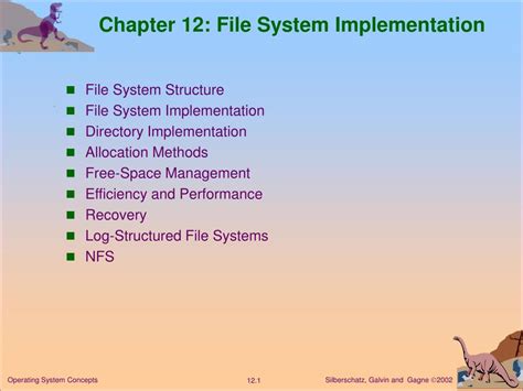 Ppt Chapter 12 File System Implementation Powerpoint Presentation