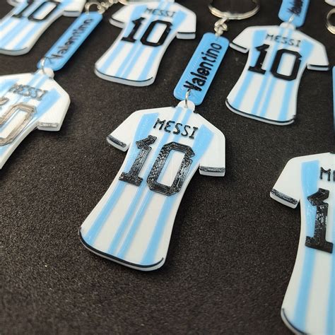 Archivo Stl Llavero Camiseta De Messi・plan Imprimible En 3d Para