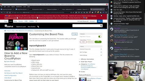 Deep Dive Wscott Circuitpython 700 And Github Actions Adafruit Youtube
