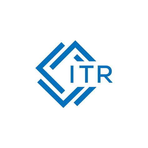 Itr Creative Circle Letter Logo Concept Itr Letter Design Itr Letter