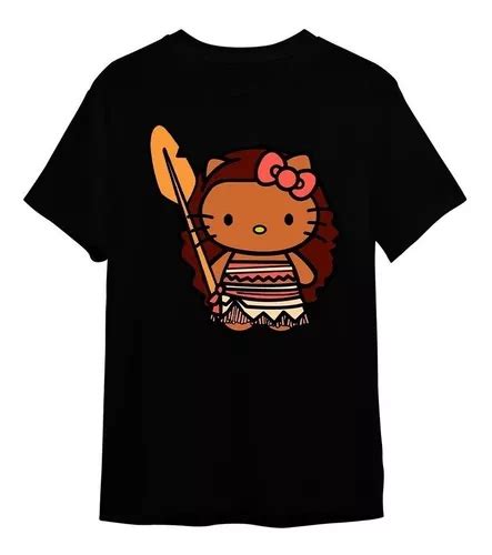 Camiseta Hello Kitty Moana Princesa Desenho Ref887 Parcelamento Sem Juros