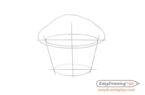 How To Draw A Muffin Step By Step EasyDrawingTips