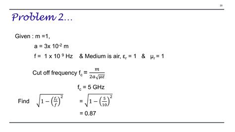 Solved Problems In Waveguides PDF