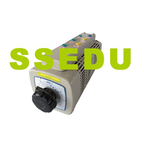 Three Phases Induction Voltage Regulator Vocational Training Equipment Teaching Equipment