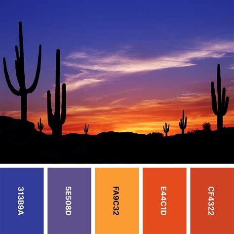 Sunset Color Palette