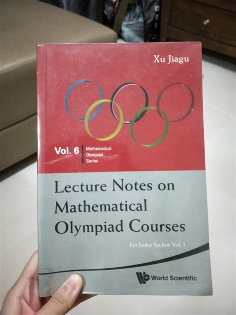 Lecture Notes On Mathematical Olympiad Courses Hobbies And Toys Books And Magazines Assessment