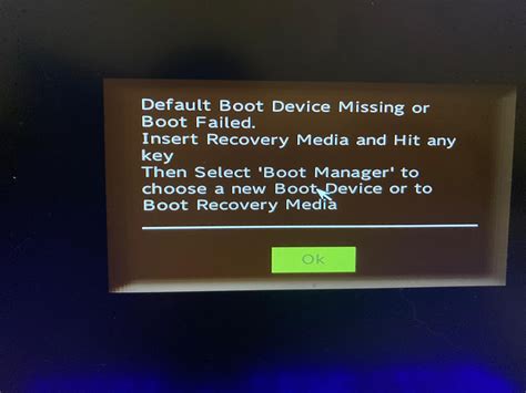 monster notebook monster abra a7 default boot device missing or failed