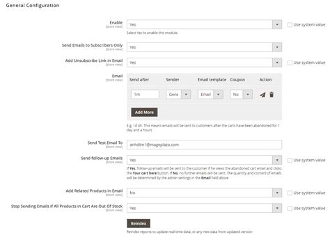 how to configure abandoned cart email in magento 2 mageplaza