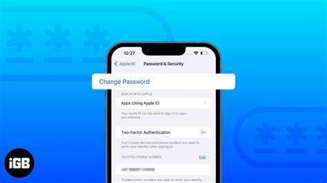 How To Change Your Apple ID Password Guide