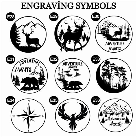 Personalized Engraved Working Compass With Custom Handwriting Etsy