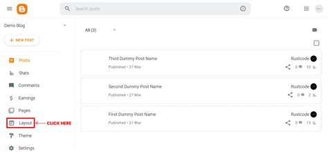 How To Edit Blogger Template XML And CSS RUSTCODE