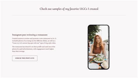 8 Ugc Portfolio Examples And How To Create Yours Easily