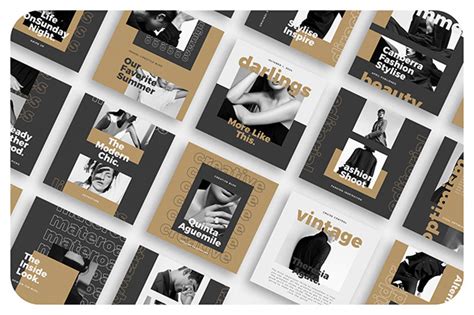 Ellie Instagram Feed On Behance