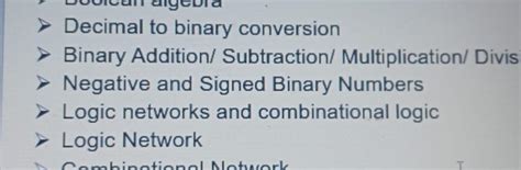 Solved Decimal To Binary Conversion Binary Addition Chegg Com
