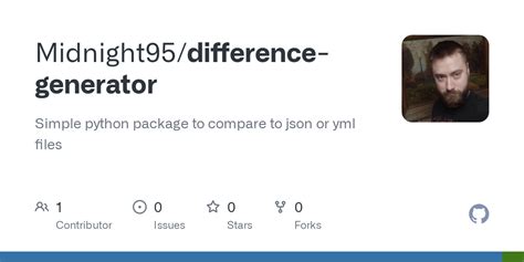 GitHub Midnight Difference Generator A Simple Python Package To Compare To Json Or Yml Files