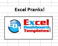 Excel Pranks Non VBA Edition 1 Excel Dashboard Templates