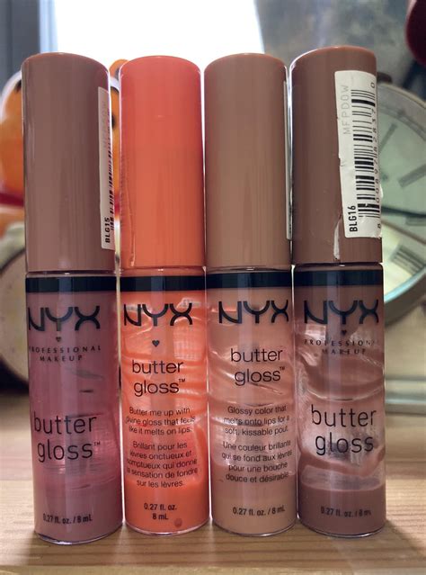 Nyx Butter Gloss Es In Angel Food Cake Cheery Cheesecake Tiramisu And Praline R Panporn