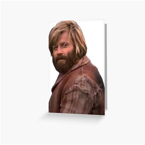 Nodding Guy Meme Greeting Card By Enrique Ruckus Redbubble