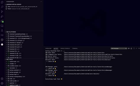 android apk debugging all in one setup in vscode ide