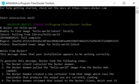 Docker Terminal