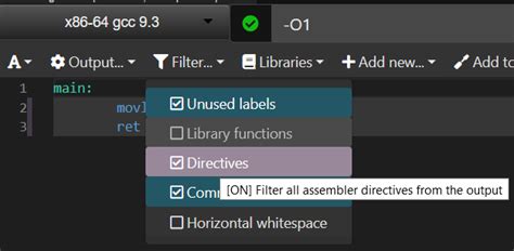 C Running An External Compiler Godbolt Assembly Stack Overflow