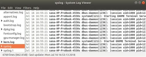 How To View System Log Files On Ubuntu VITUX