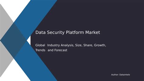Data Security Platform Market Report Global Forecast From 2025 To 2033