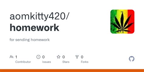 Github Aomkitty420homework For Sending Homework